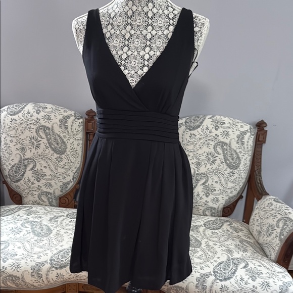 Johnny Martin | Dresses | Johnny Martin Black Vneck Fit And Flare ...
